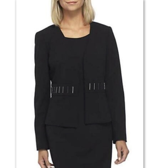 Kasper | Jackets & Coats | Nwt Kasper Flyaway Hardware Open Blazer ...